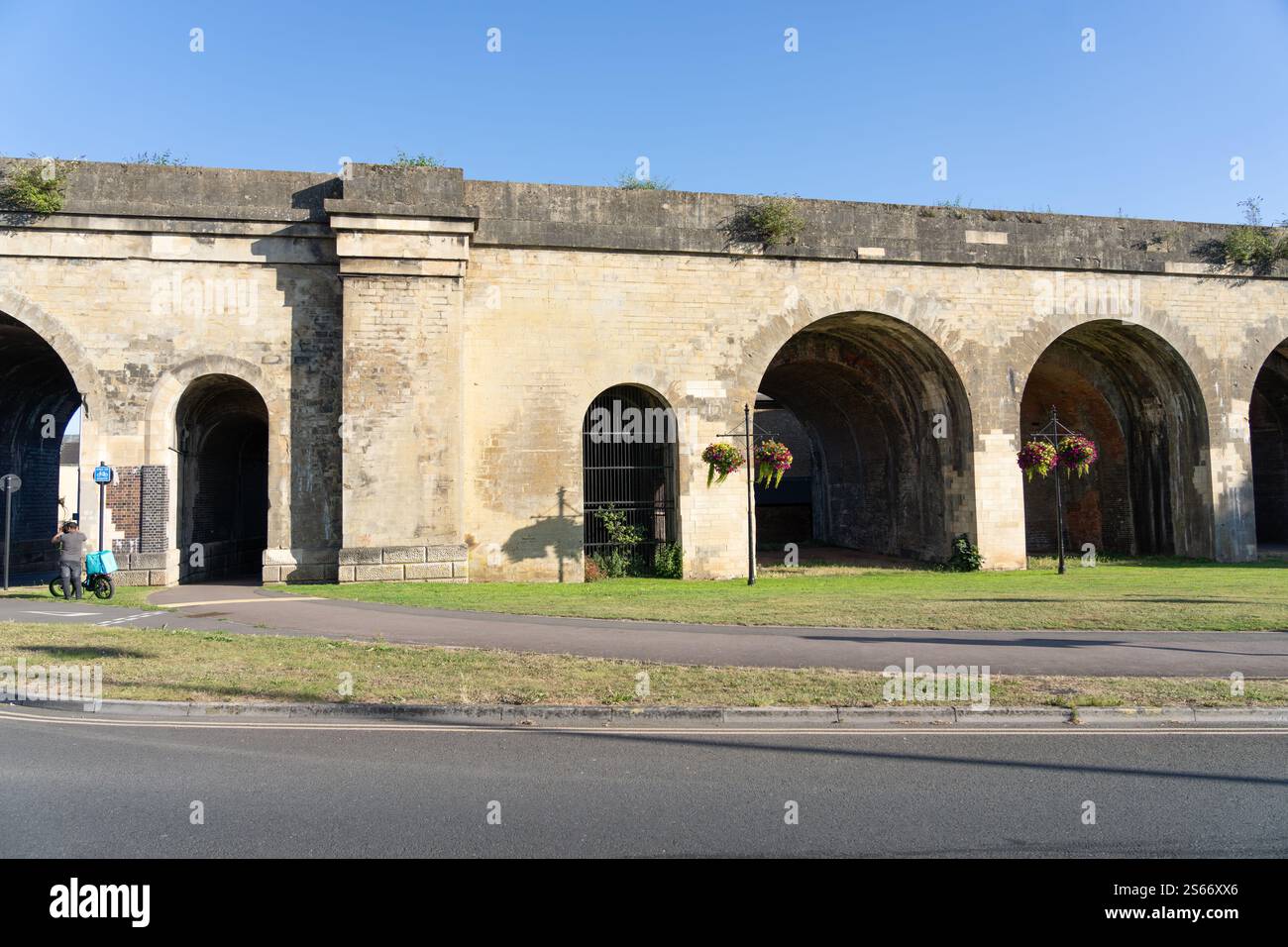 Chippenham United Kingdom - August 9 2024: Historic Railway Viaduct ...