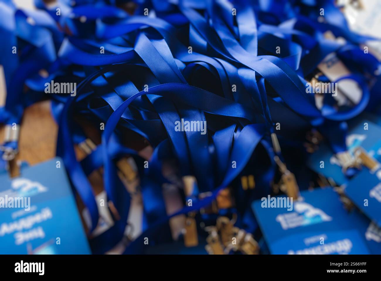 Process of checking in on conference congress forum event, registration ...