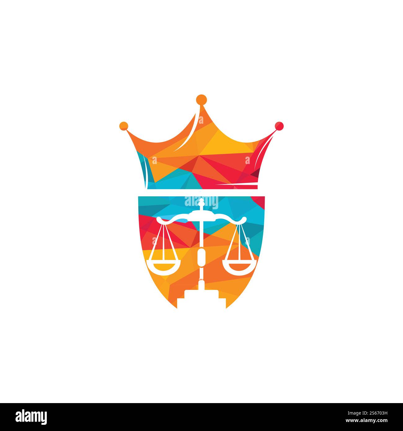 King law vector logo design. Law attorney logo concept Stock Vector ...