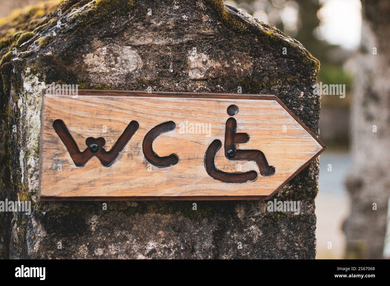 French toilet sign hi-res stock photography and images - Alamy