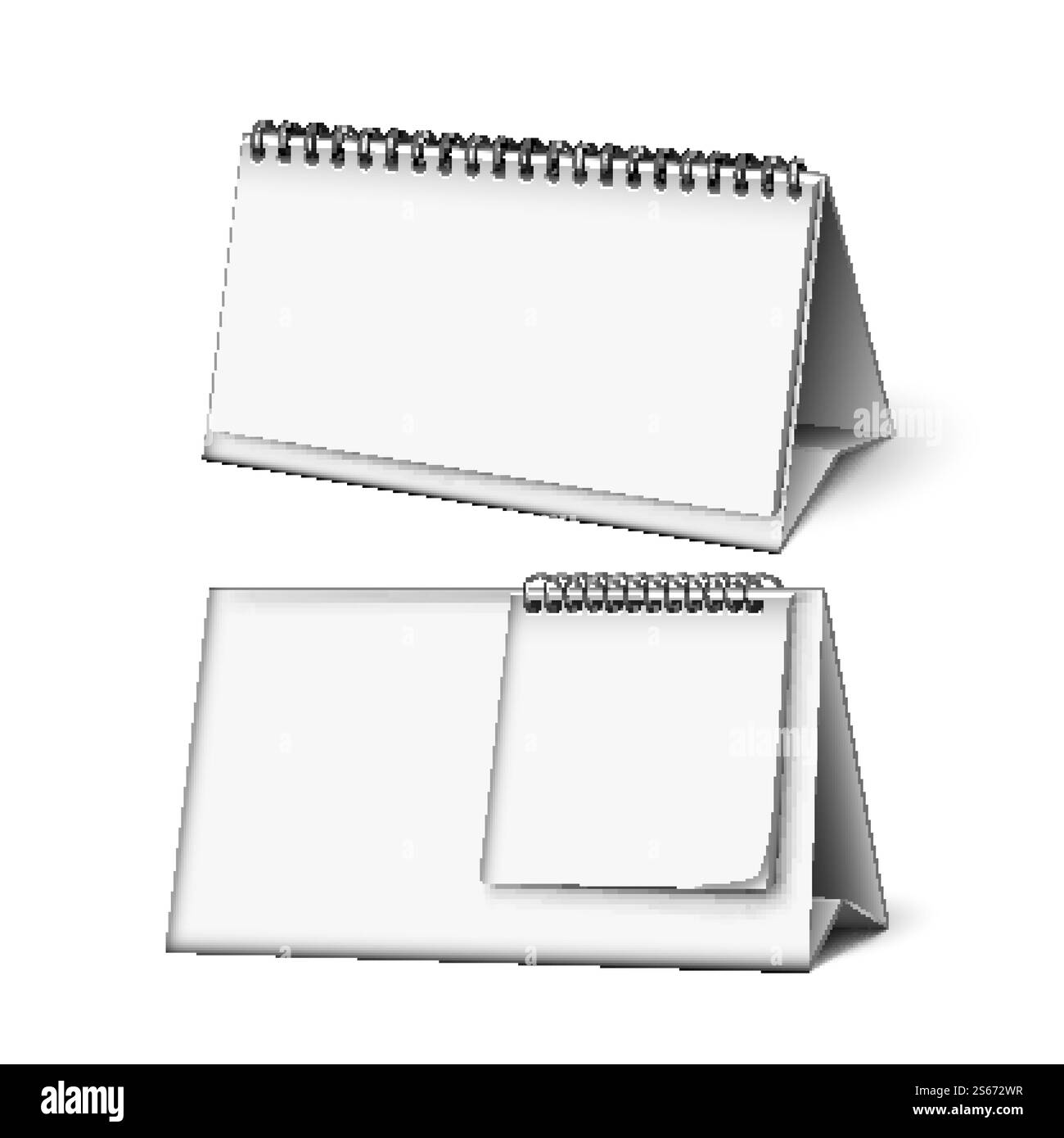 Calendar Date Blank Accessory For Table Vector. Calendar For Managing ...