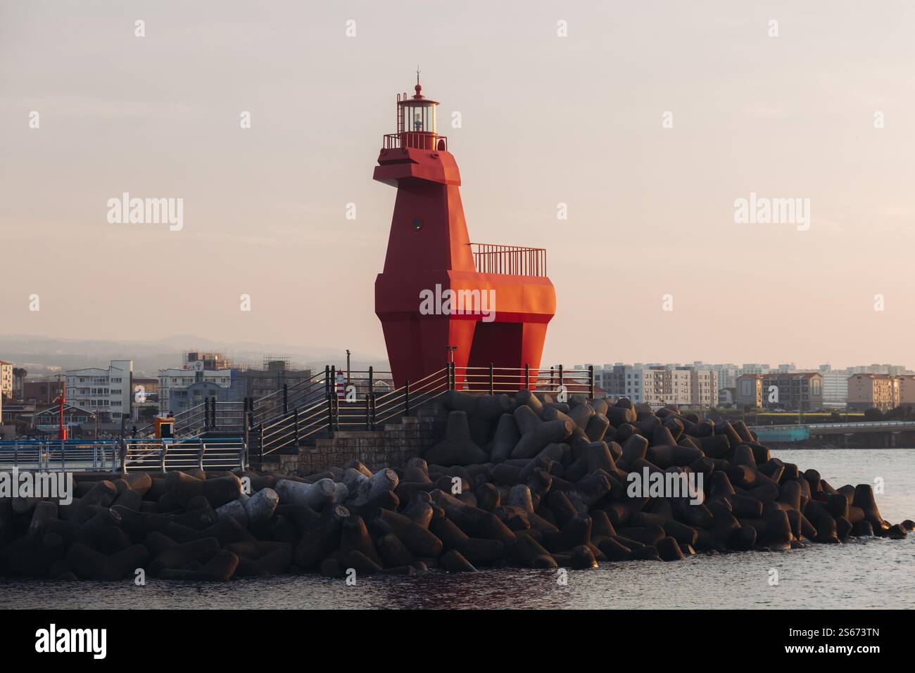 Iho Tewoo Horse Lighthouses on Iho Tewoo beach, with two horse-shaped ...