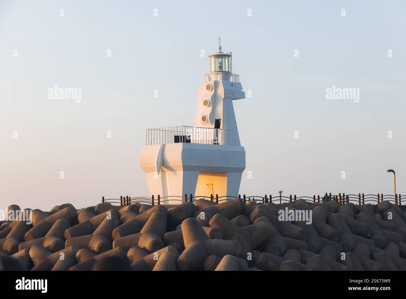 Iho Tewoo Horse Lighthouses on Iho Tewoo beach, with two horse-shaped ...