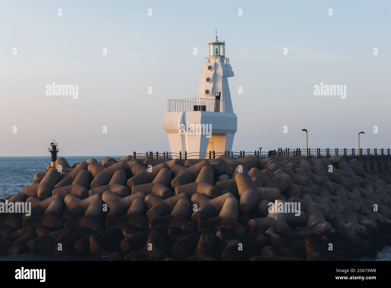 Iho Tewoo Horse Lighthouses on Iho Tewoo beach, with two horse-shaped ...