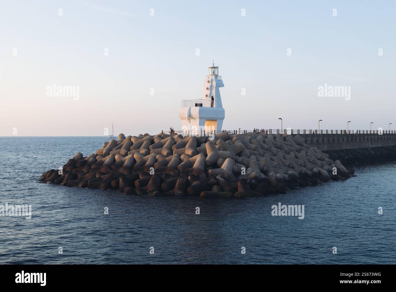 Iho Tewoo Horse Lighthouses on Iho Tewoo beach, with two horse-shaped ...