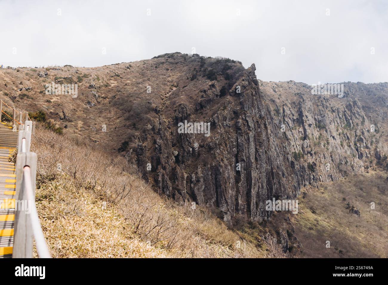 Hallasan National Park, Jeju island, South Korea, spring landscape view ...