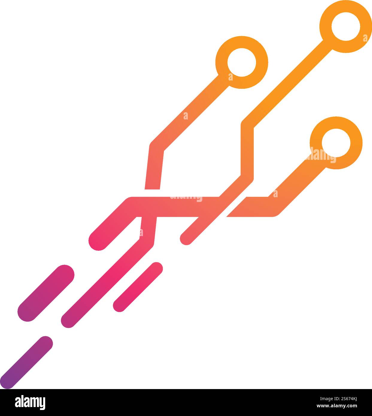 Circuit technology logo vector template Stock Vector Image & Art - Alamy