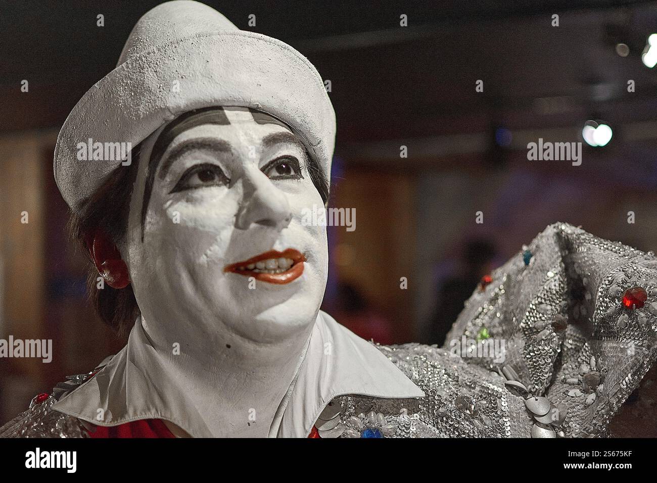 Madrid. Spain - January 16, 2025: Wax statue of Manolo Tonetti in ...