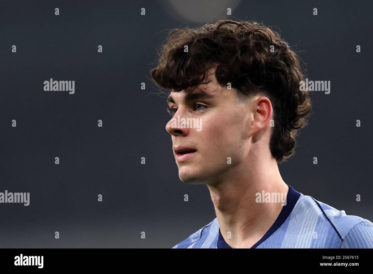 London, UK. 15th Jan, 2025. Archie Gray of Tottenham during the Premier ...