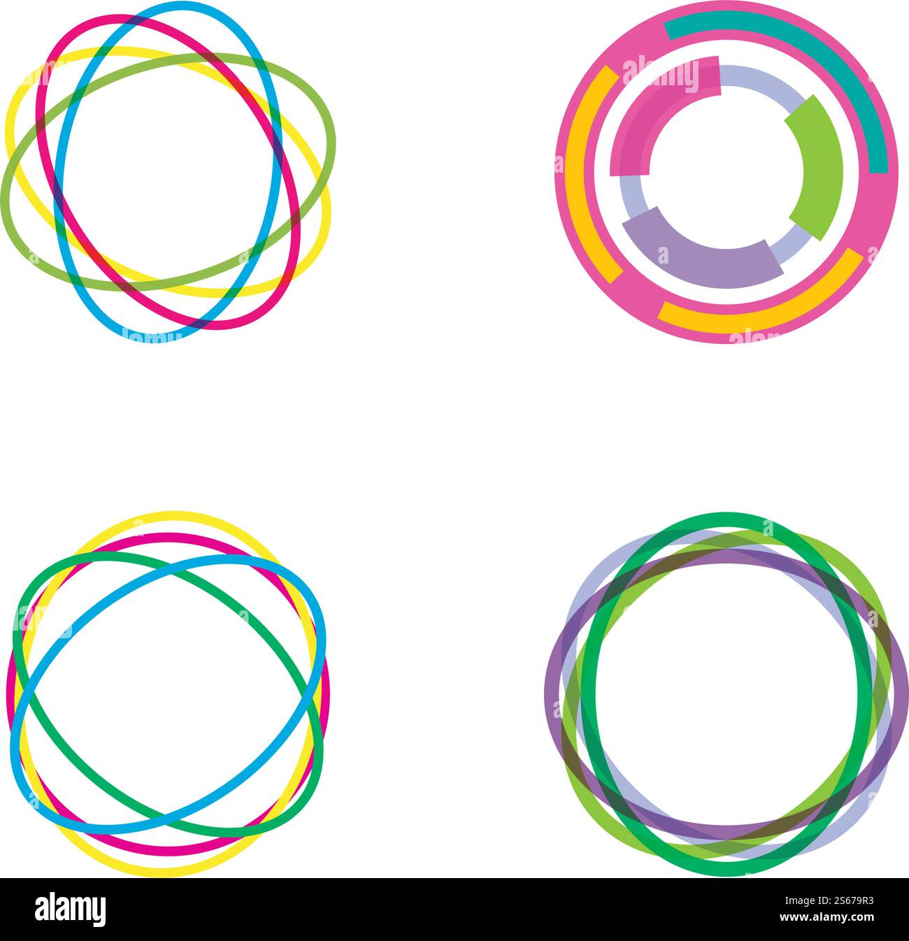 Circular label Cut Out Stock Images & Pictures - Alamy