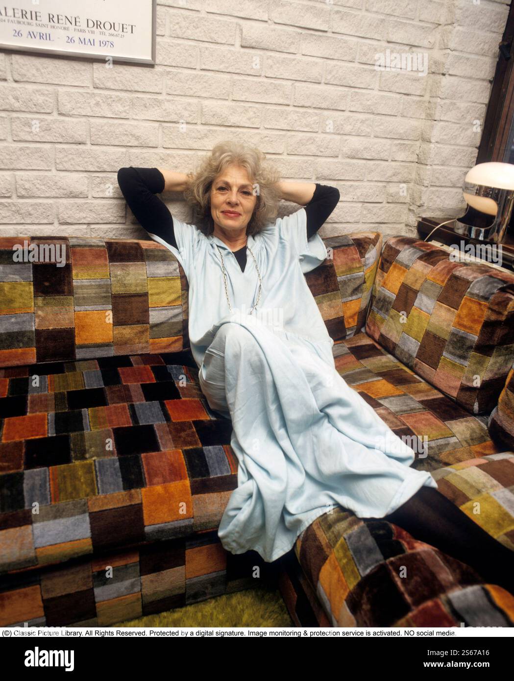 Viveca Lindfors. Swedish-American Actress. 1920-1995. Picture taken 1979 Stock Photo - Alamy