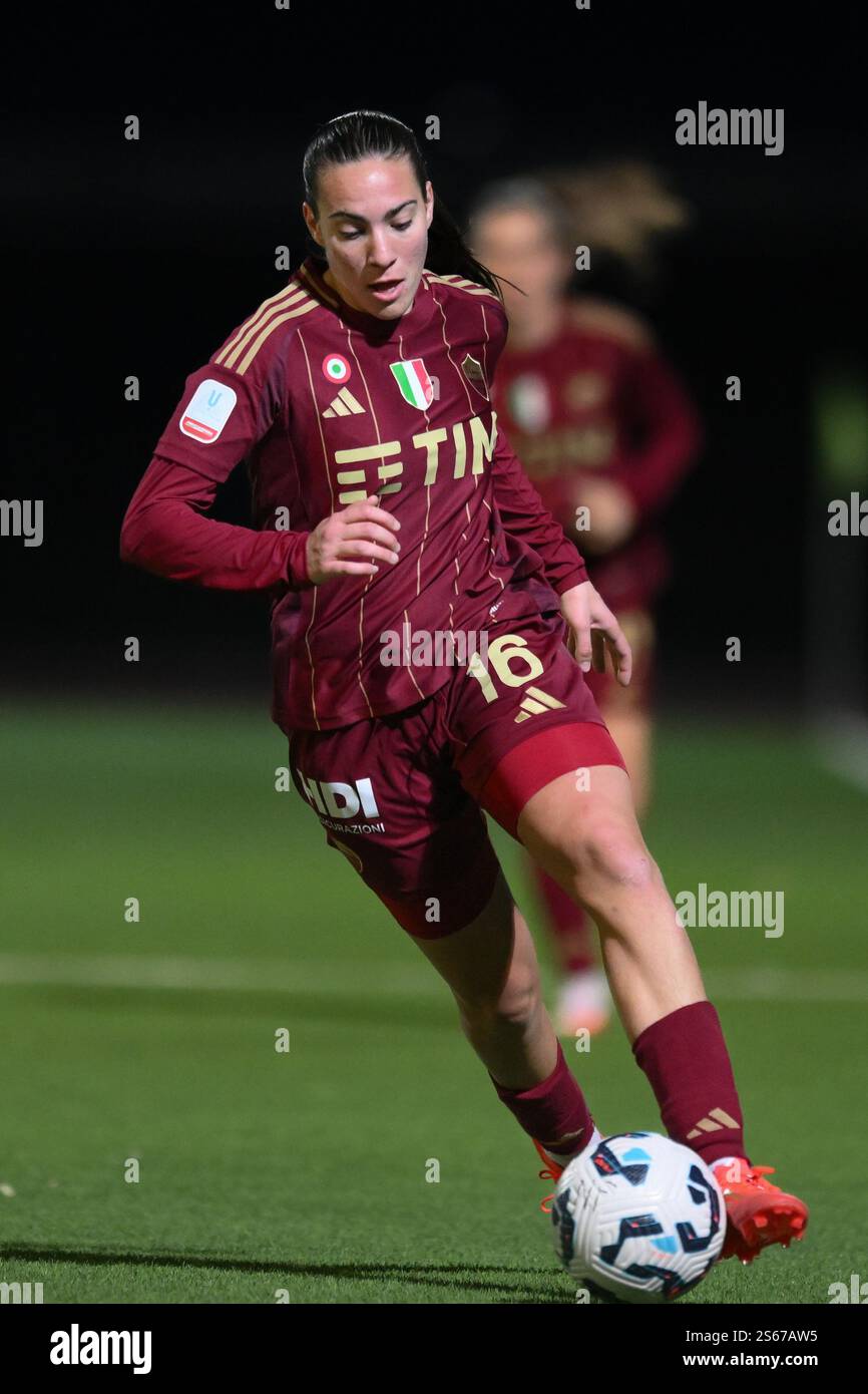 Cercola, Naples, Italy. 15th Jan, 2025. Alice Corelli of AS Roma in ...