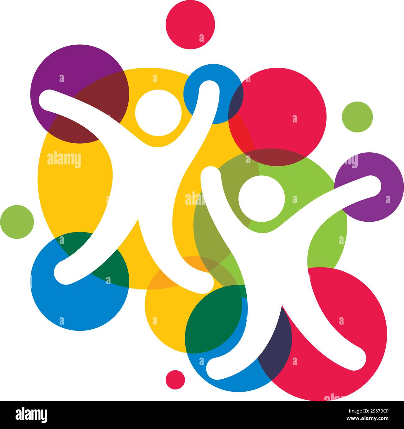 Group children play concept Cut Out Stock Images & Pictures - Alamy