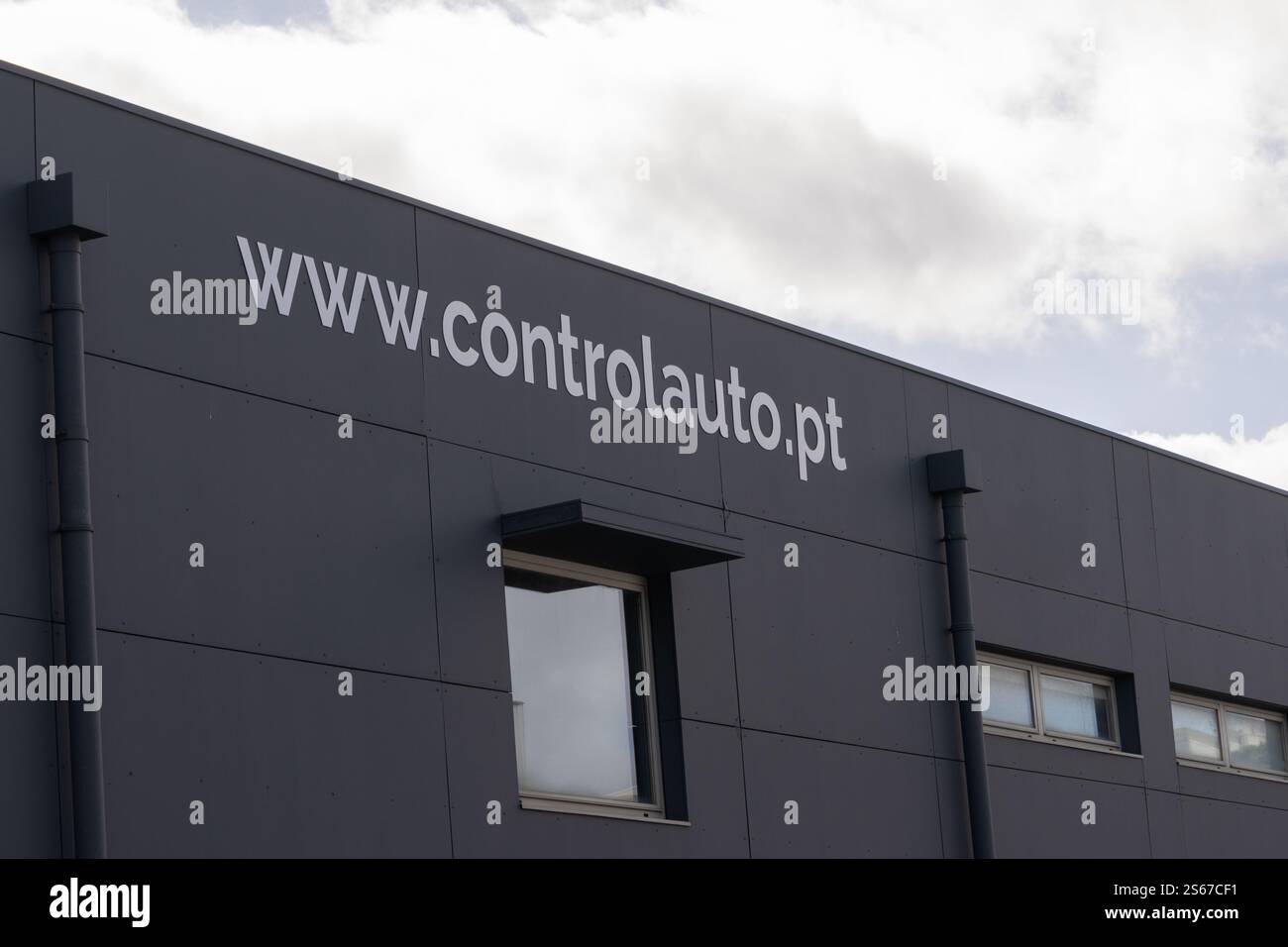 Modern building of controlauto, a vehicle periodic inspection center ...