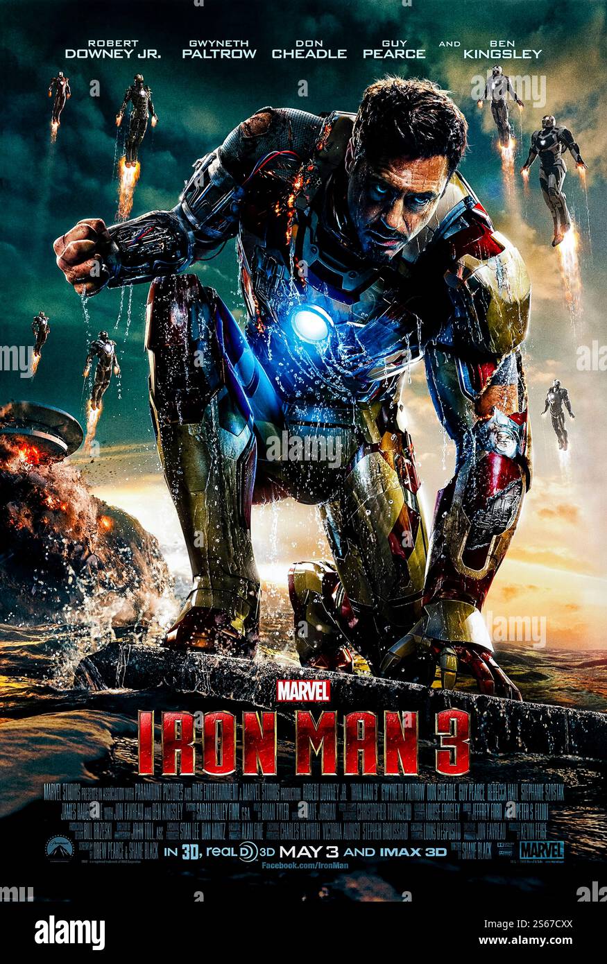Iron Man 3 (2013) directed by Shane Black and starring Robert Downey Jr ...