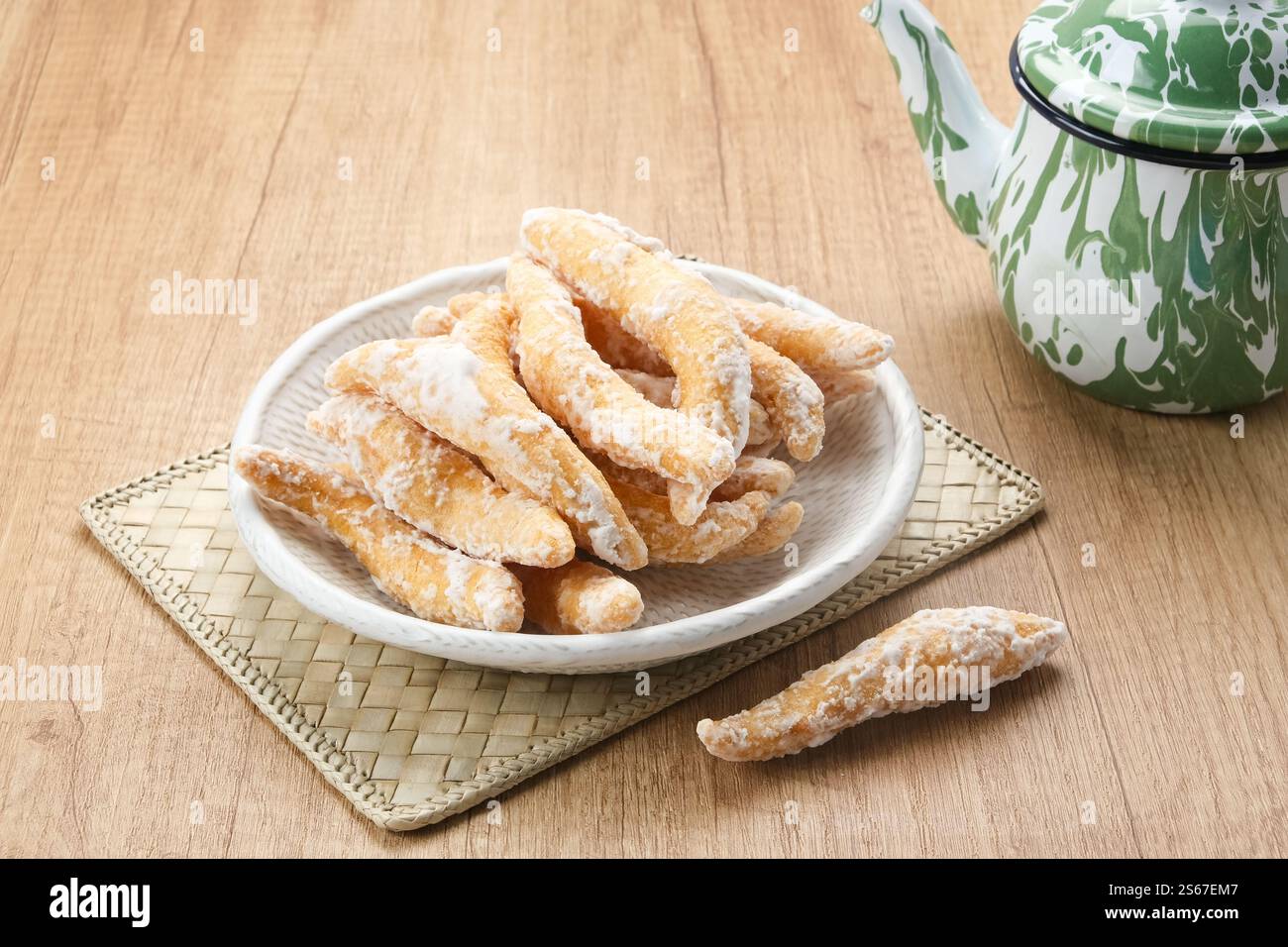 Widaran Manis, Indonesian traditional snack made from flour, egg, and ...