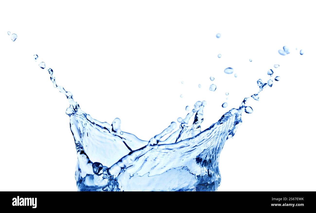 Splash water isolated on hi-res stock photography and images - Alamy