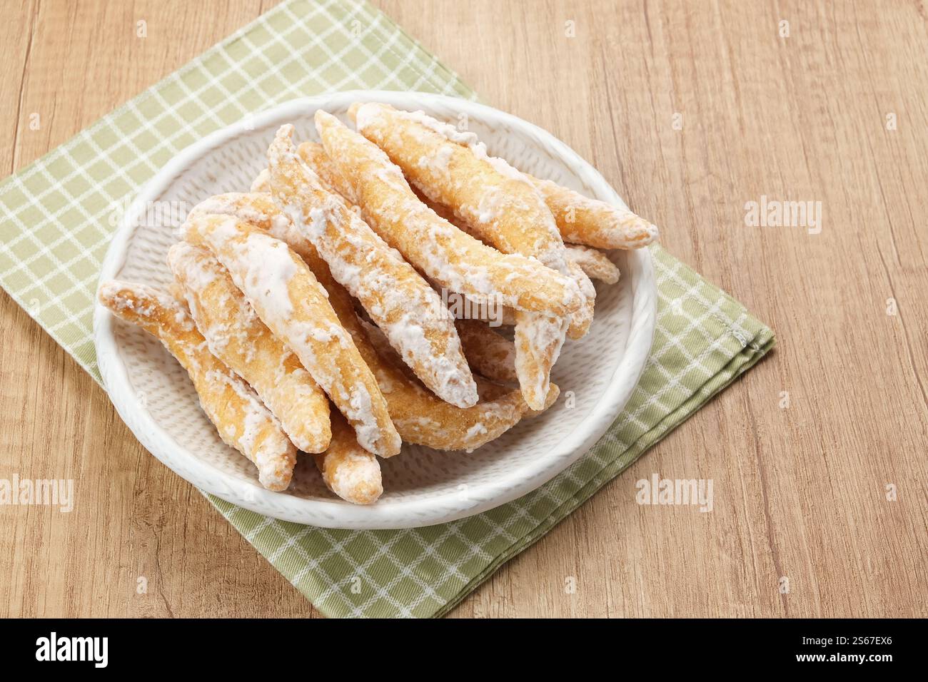 Widaran Manis, Indonesian traditional snack made from flour, egg, and ...