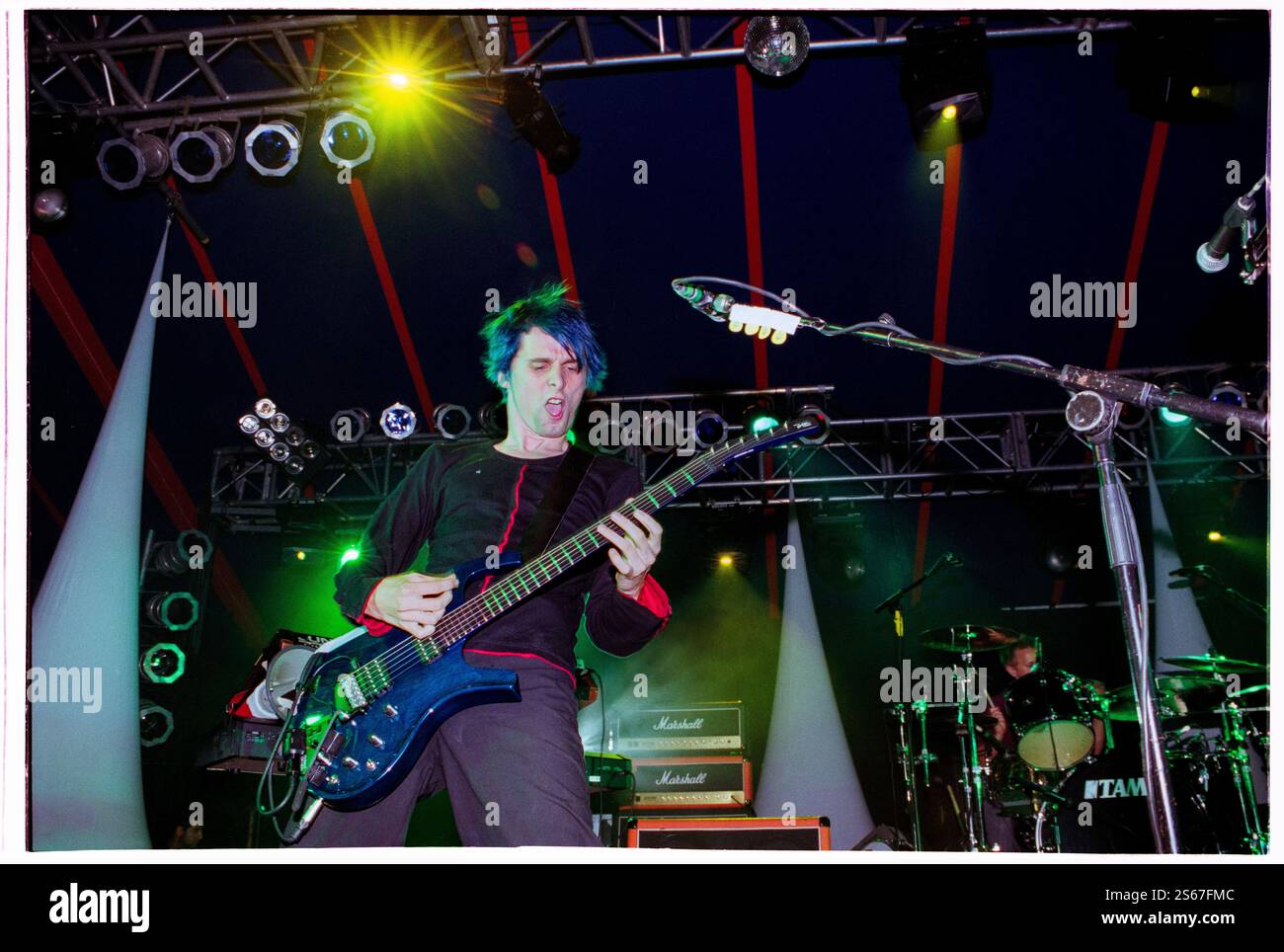 MUSE, YOUNG, READING FESTIVAL, 2000: An early career picture of singer ...