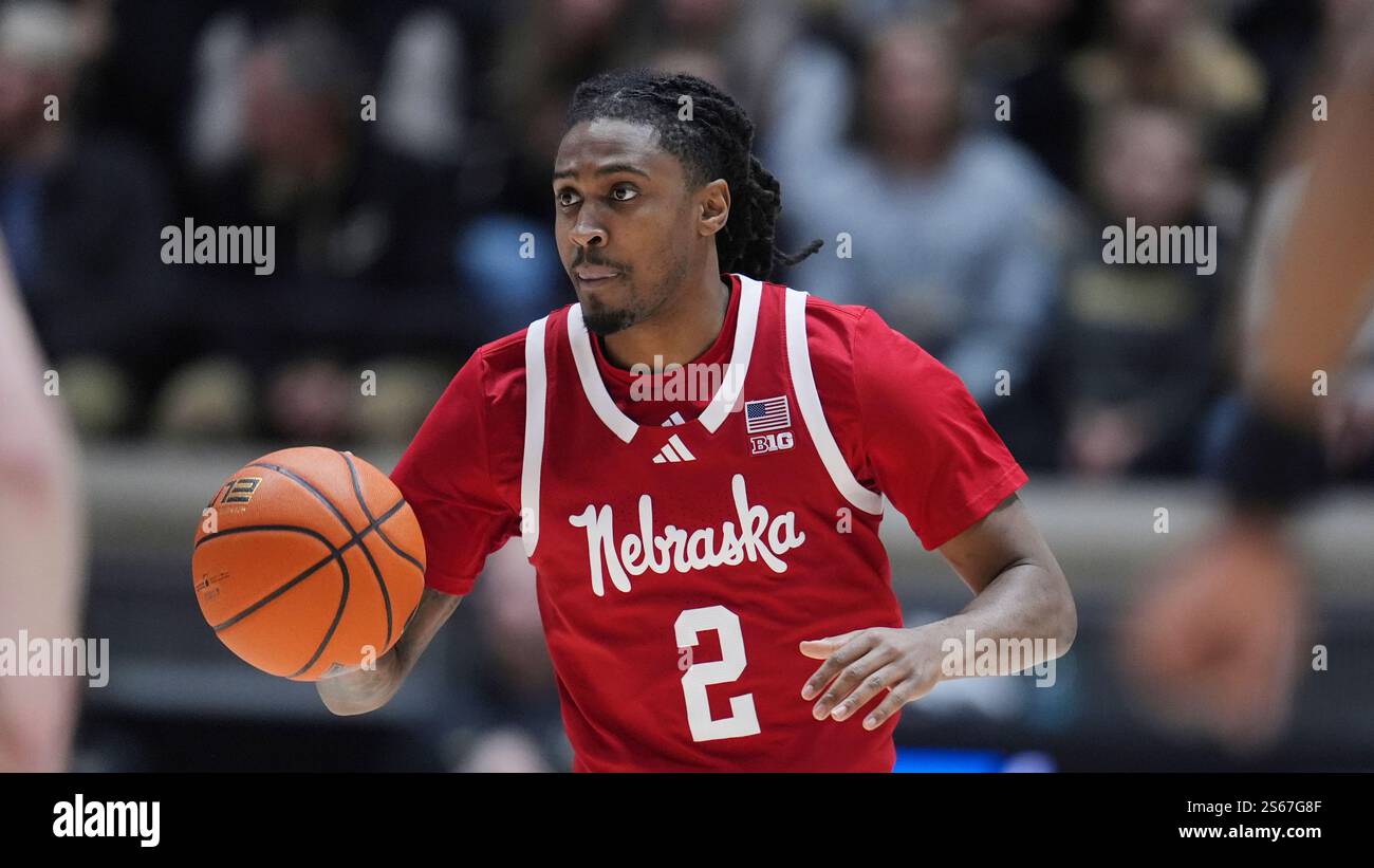 Nebraska guard Ahron Ulis (2) plays against Purdue in the first half of ...