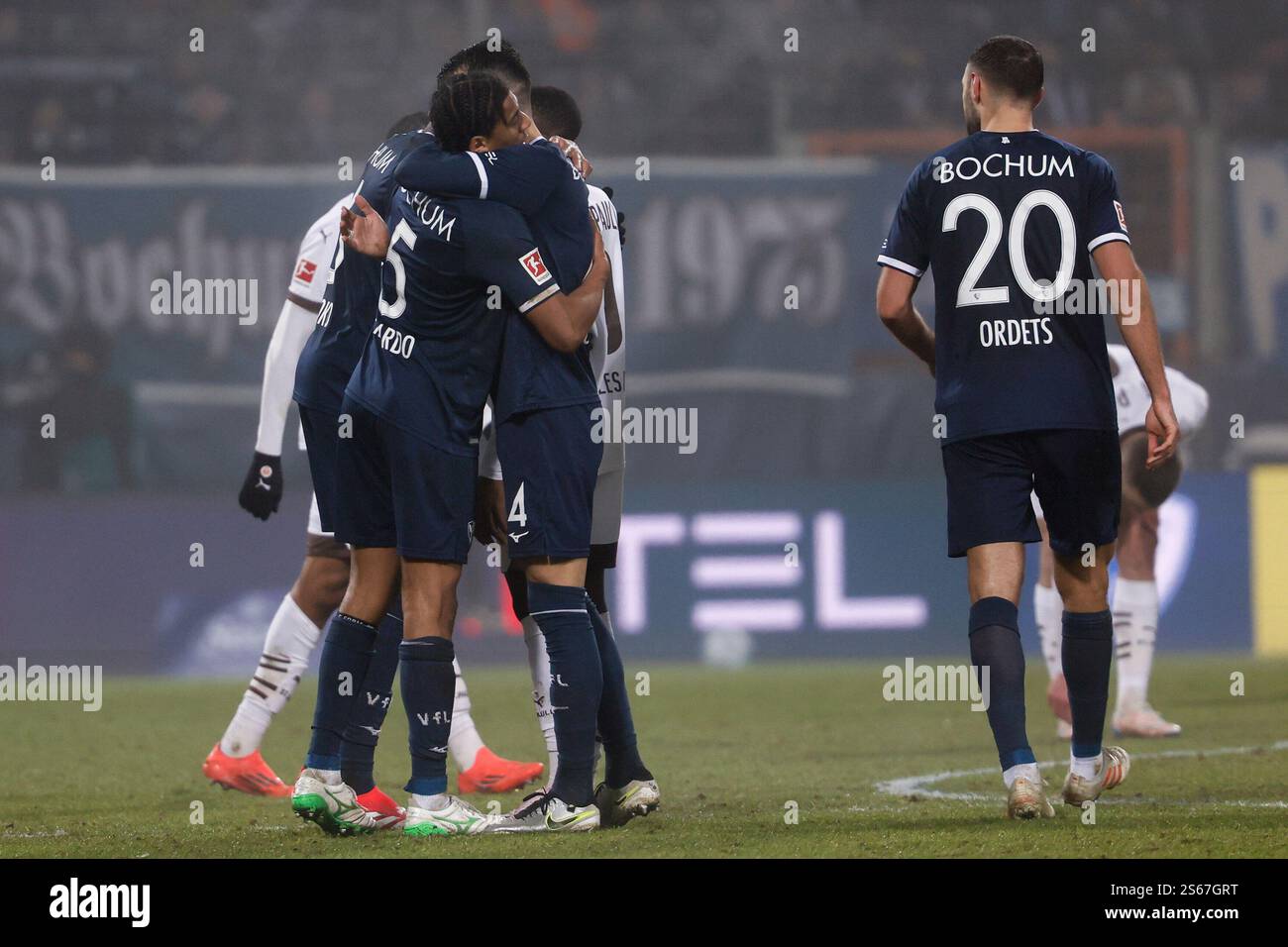 Bochum, Deutschland. 15th Jan, 2025. Fußball, 1. Bundesliga: VfL Bochum ...