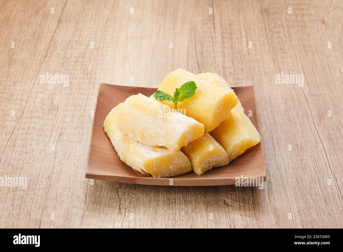Cassava Tape (Tape Singkong), Indonesian traditional food, made from ...
