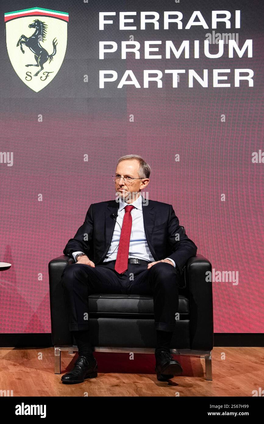 Milano, Italia. 16th Jan, 2025. Partnership between UniCredit and ...