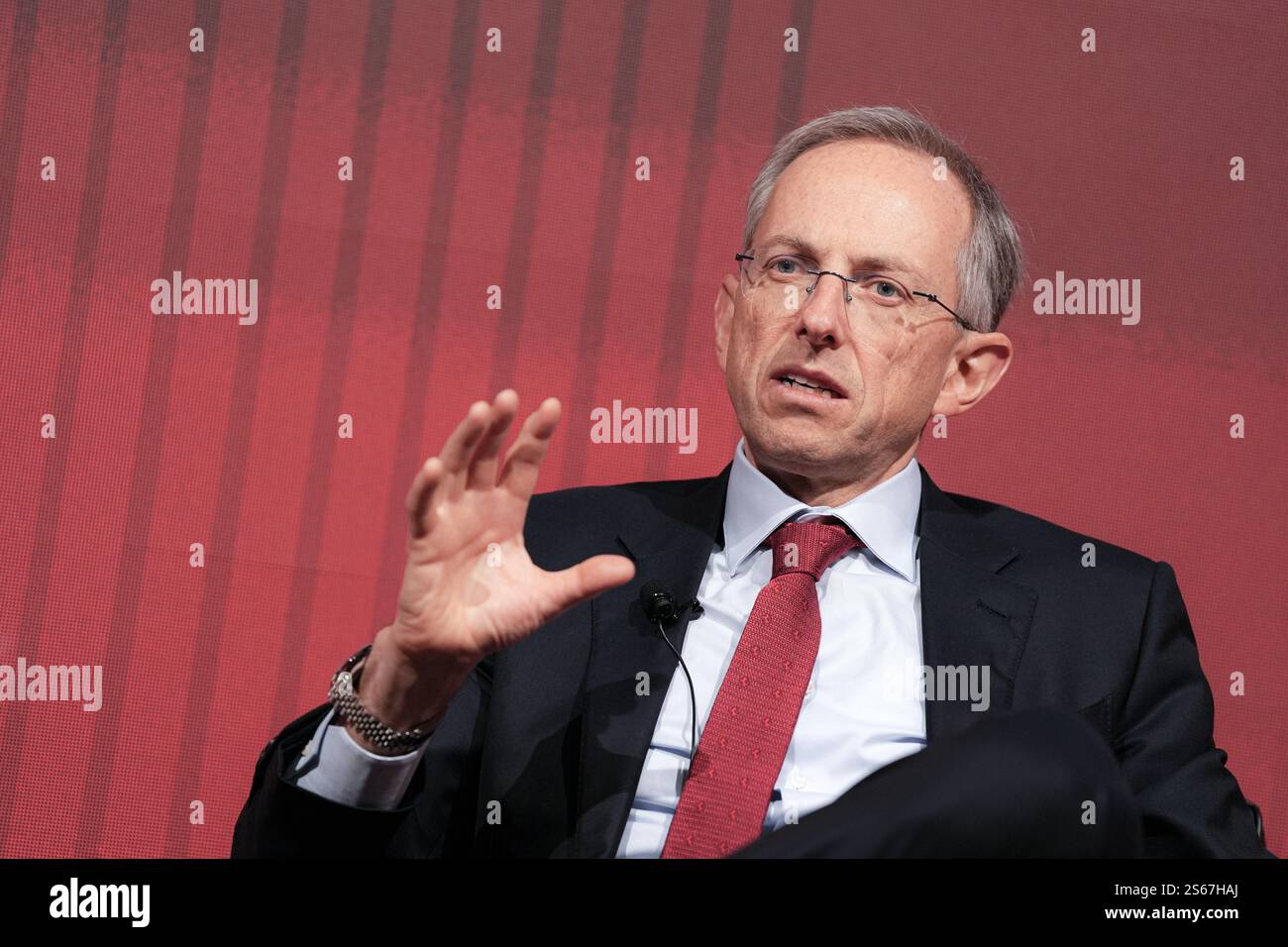 Milano, Italia. 16th Jan, 2025. Partnership between UniCredit and ...