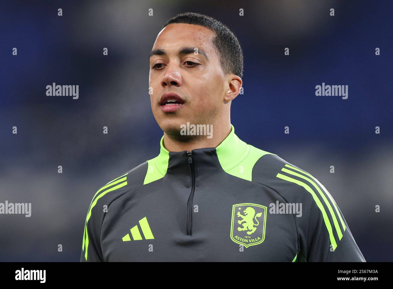 Liverpool, UK. 15th Jan, 2025. Youri Tielemans of Aston Villa during ...