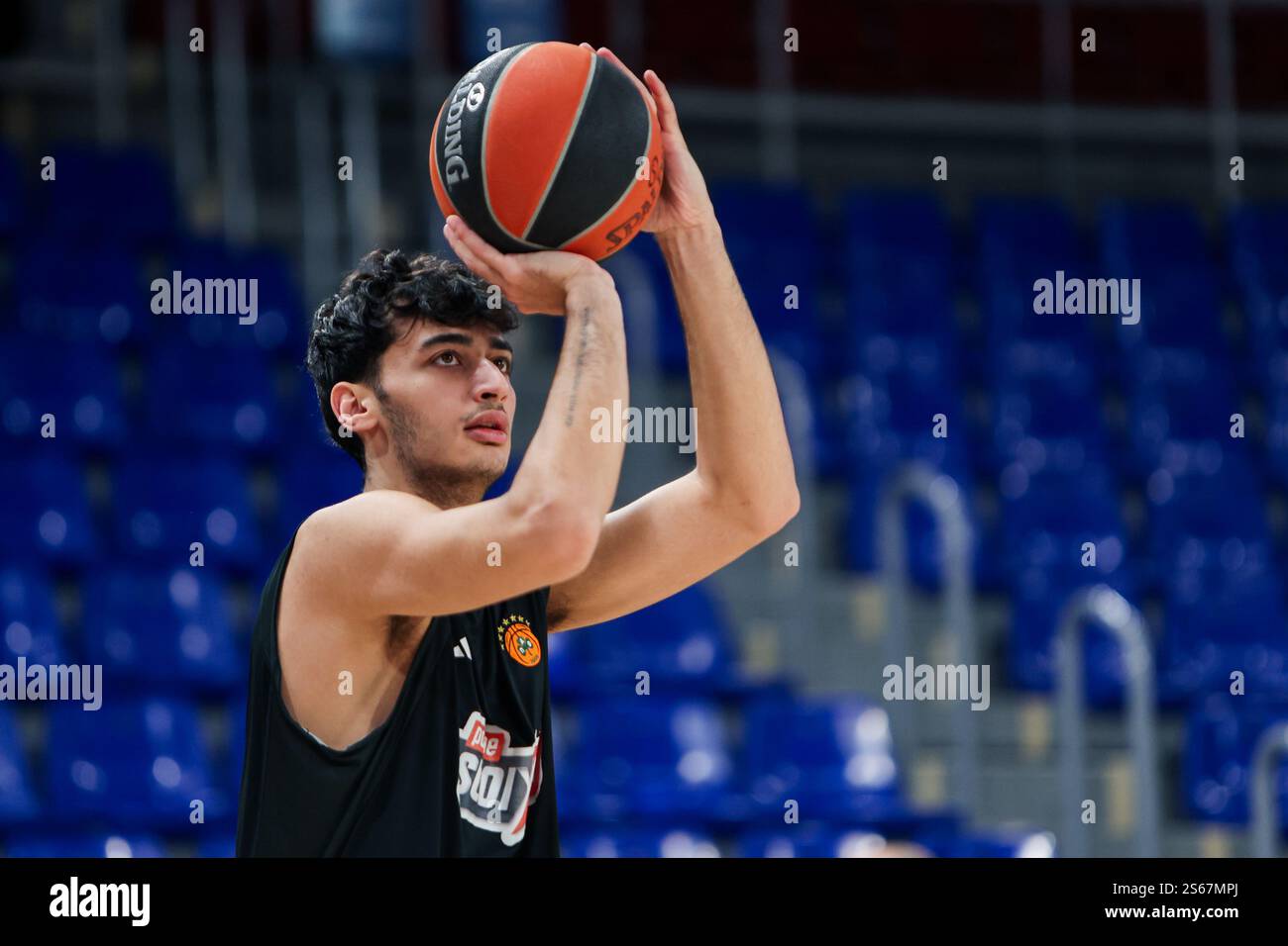 Barcelona, Spain. 15th Jan, 2025. Alexandros Samodurov of Panathinaikos ...