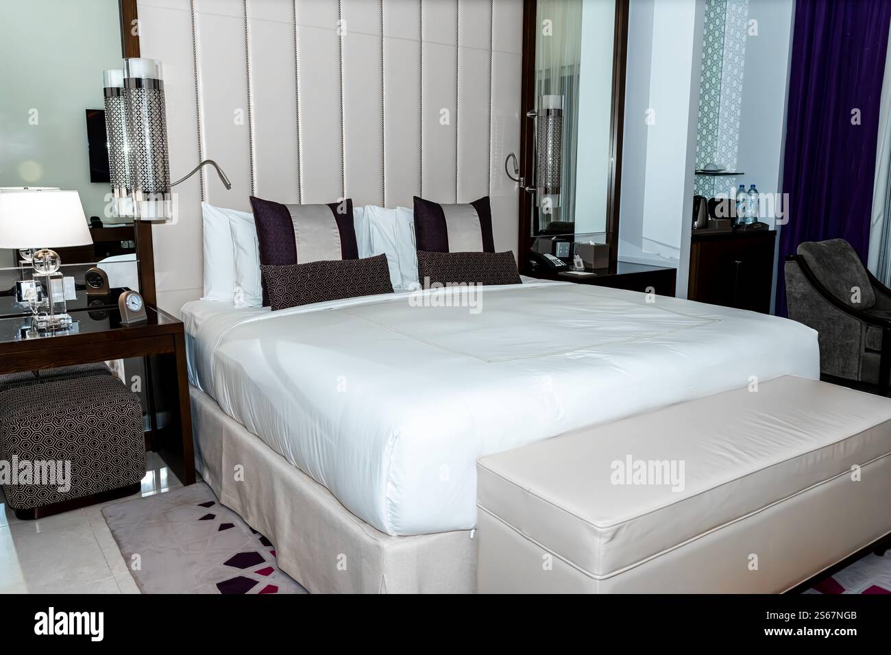 Luxury Hotel Room, Modern Classic Style, Cozy Situation. High quality ...