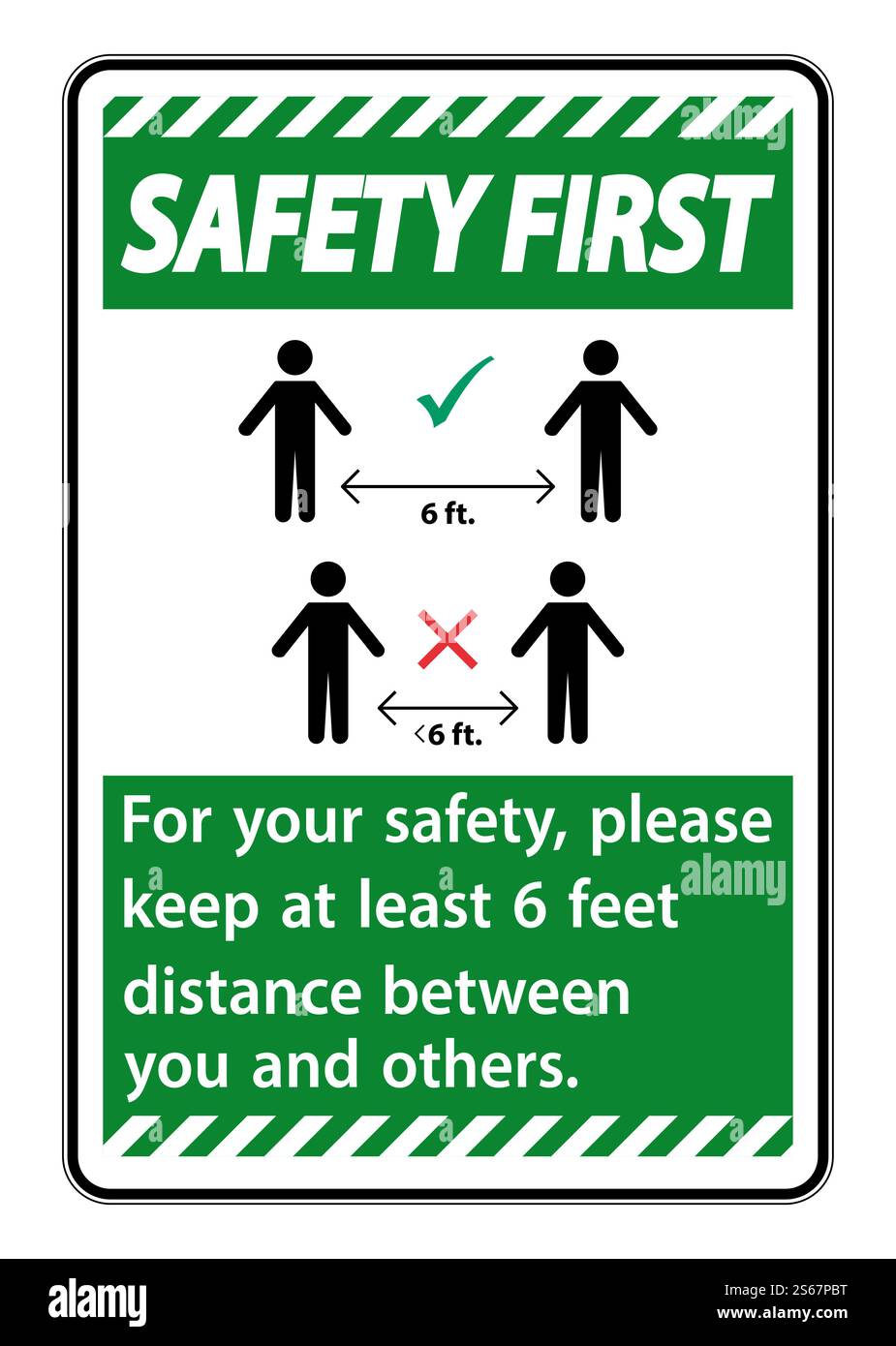Safety First Keep 6 Feet Distance,For your safety,please keep at least ...