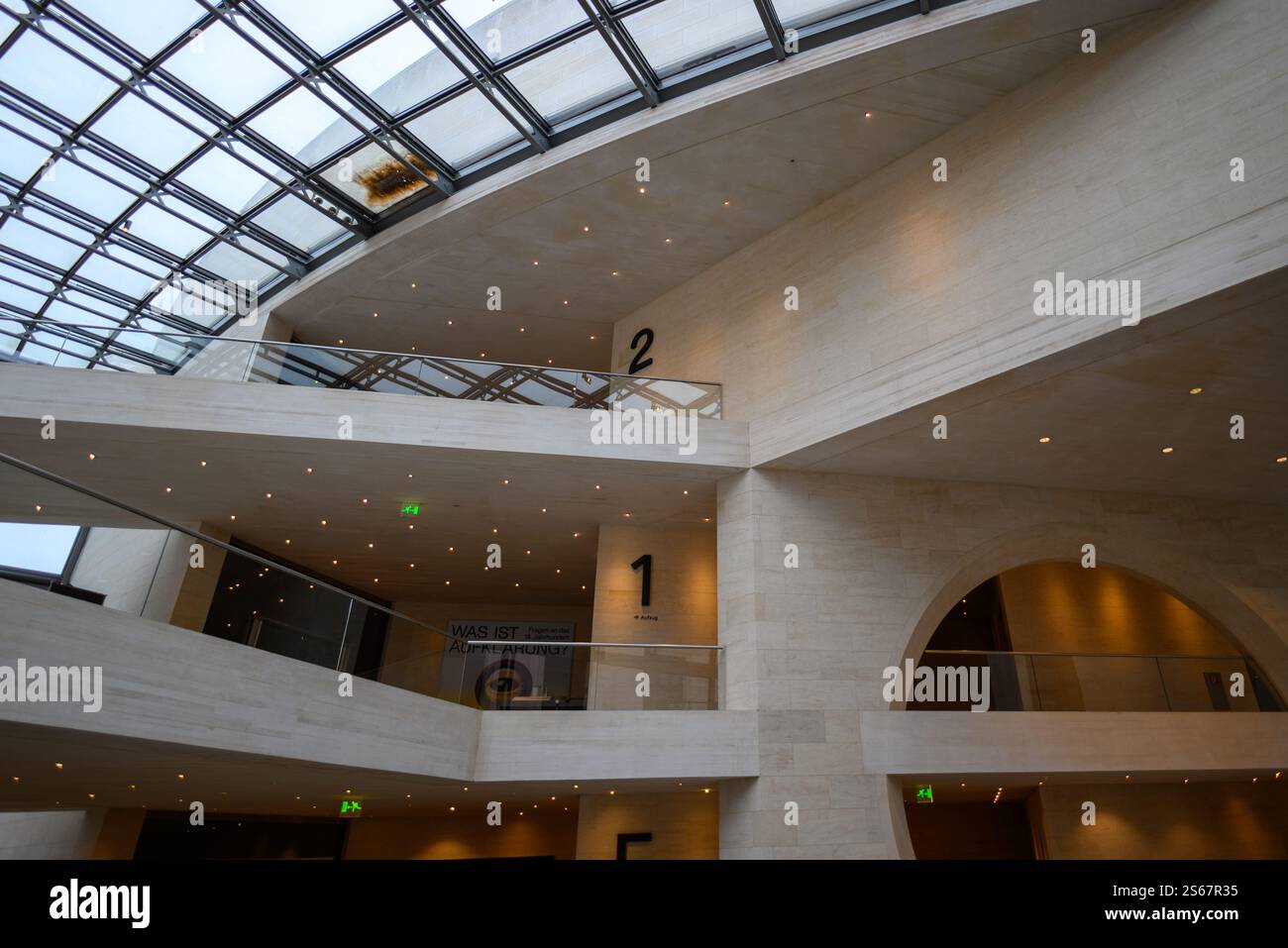 Pei building of the German Historical Museum with temporary exhibitions ...