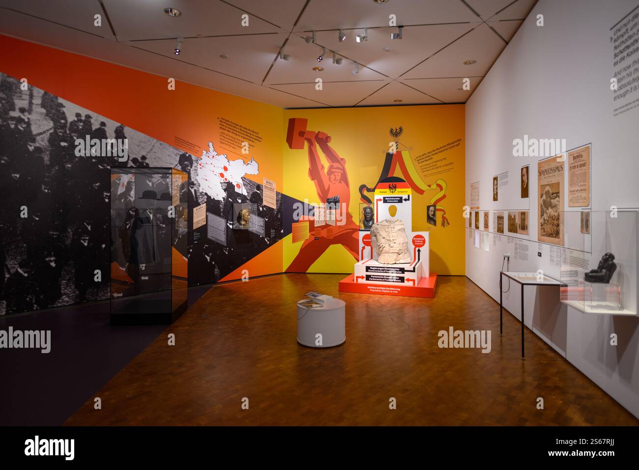 Pei building of the German Historical Museum with temporary exhibitions ...