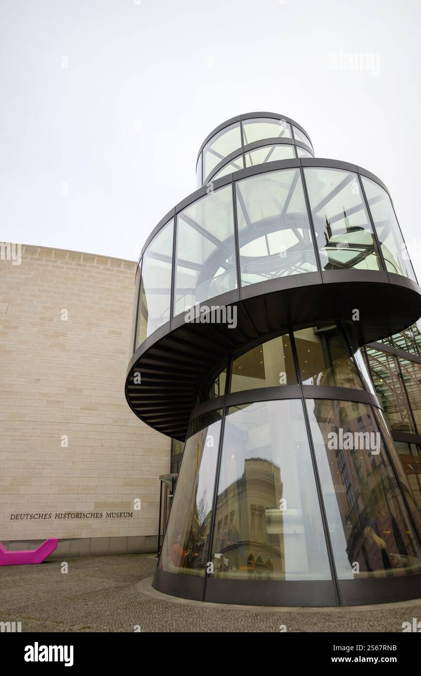 Pei building of the German Historical Museum with temporary exhibitions ...