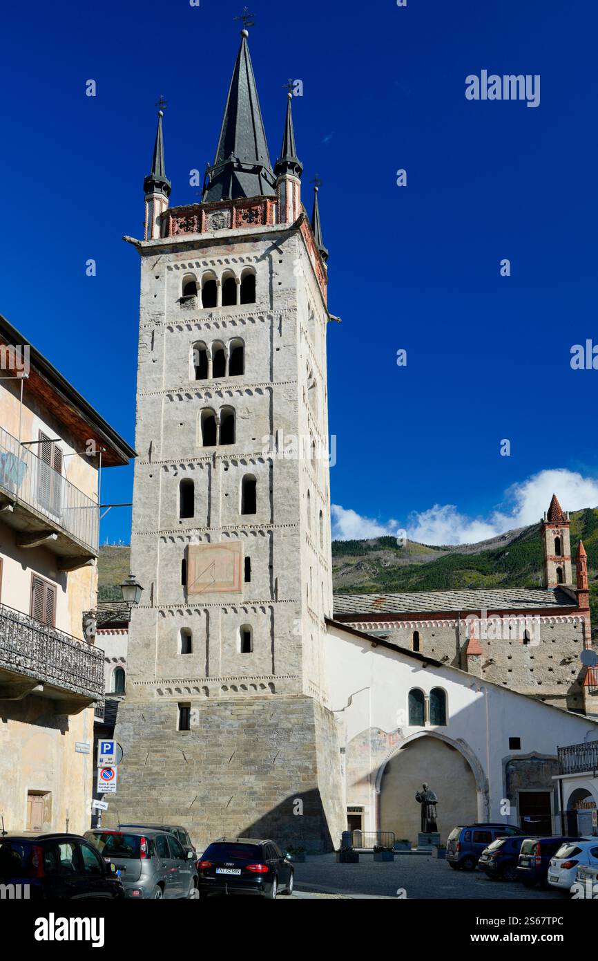 Susa Cathedral,Porta Savoy,Susa,Piedmont, Italy Stock Photo - Alamy