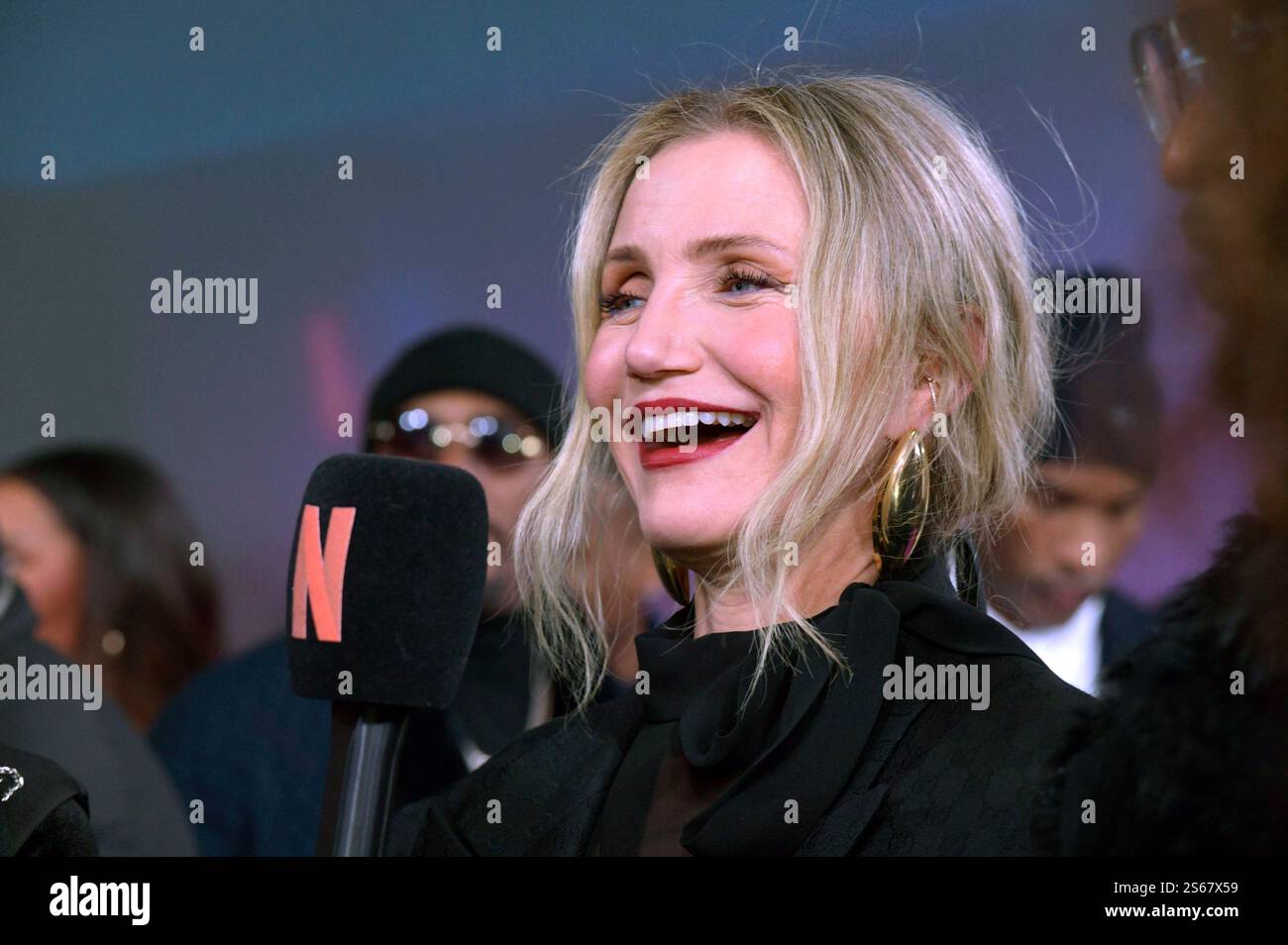 Cameron Diaz beim Screening des Netflix Films Back in Action im Zoo ...