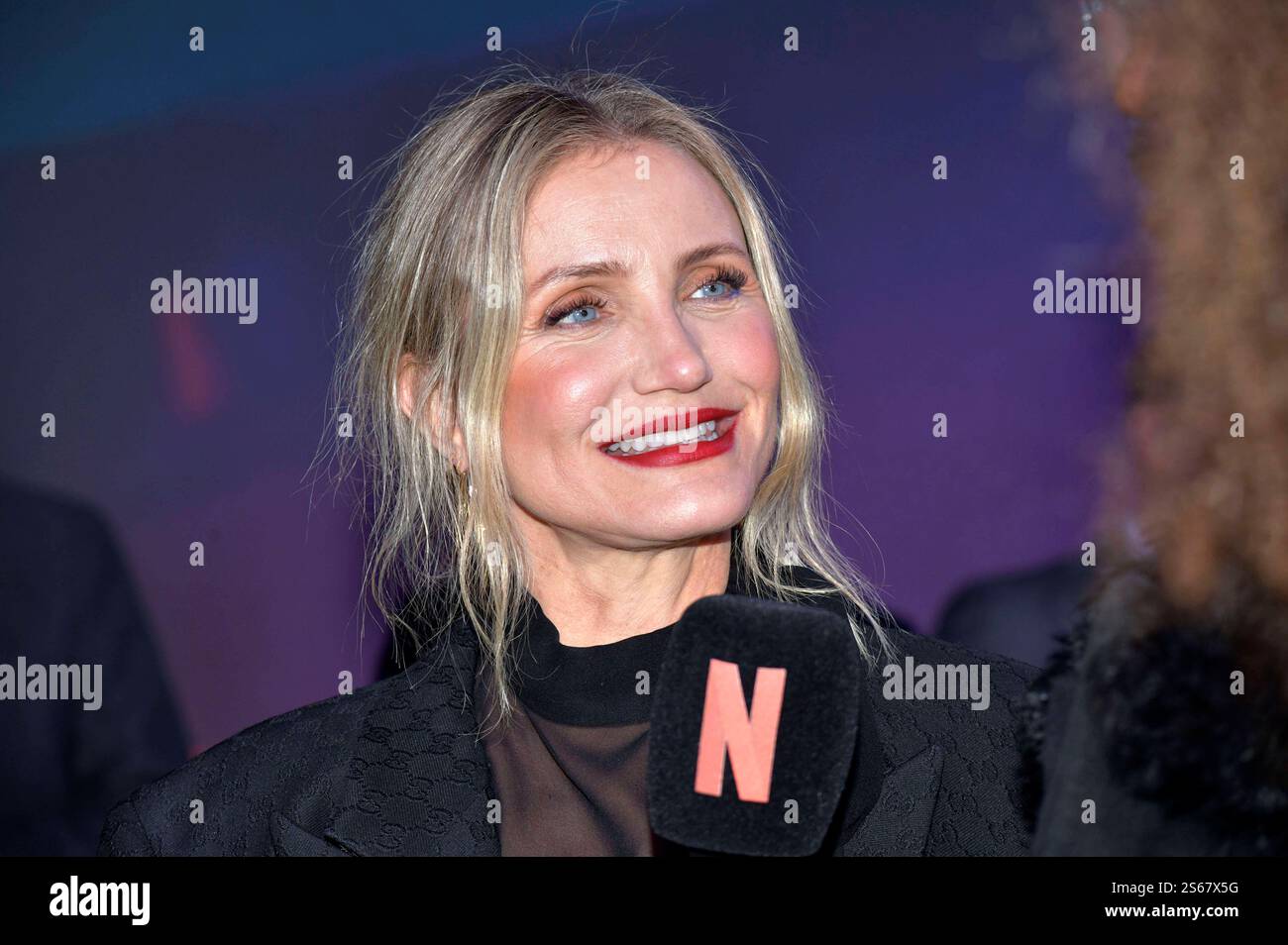 Cameron Diaz beim Screening des Netflix Films Back in Action im Zoo ...