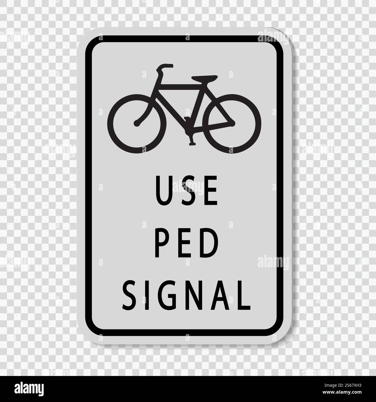 Use Pedestrian Signal Sign Sign on transparent background,vector ...