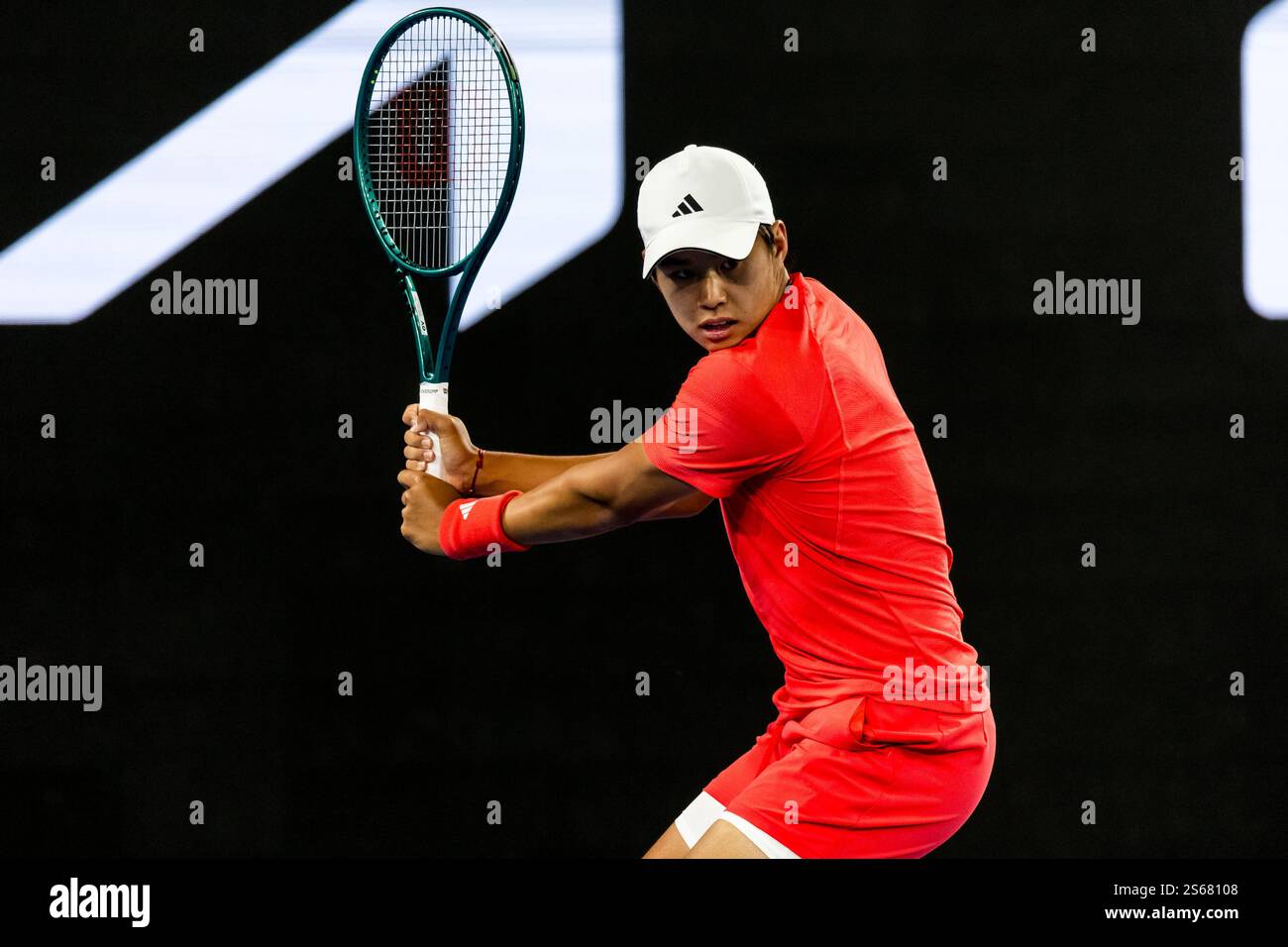 MELBOURNE, VIC - JANUARY 16: Learner Tien of the United States of ...
