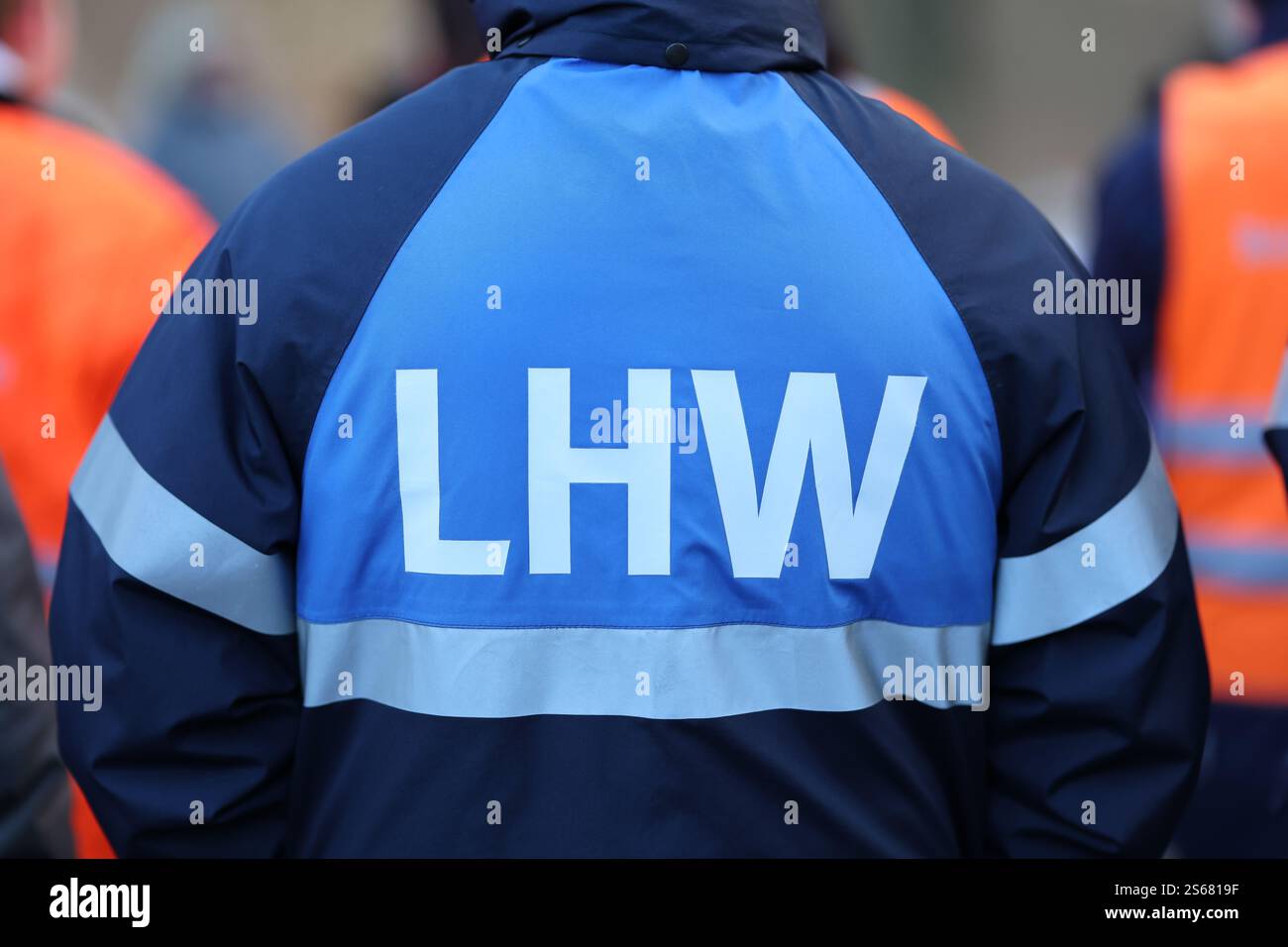 16 January 2025, Saxony-Anhalt, Wernigerode: Employees of the State ...