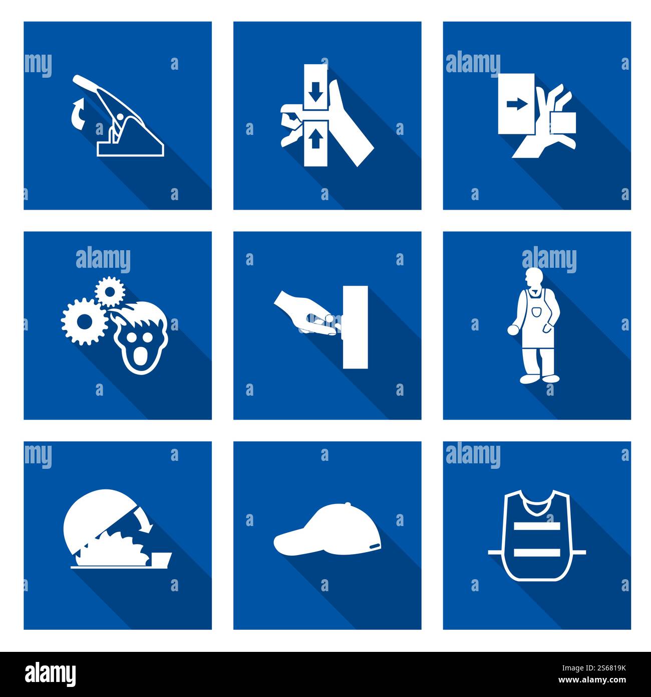 Required Personal Protective Equipment (PPE) Symbol,Safety Icon Stock ...
