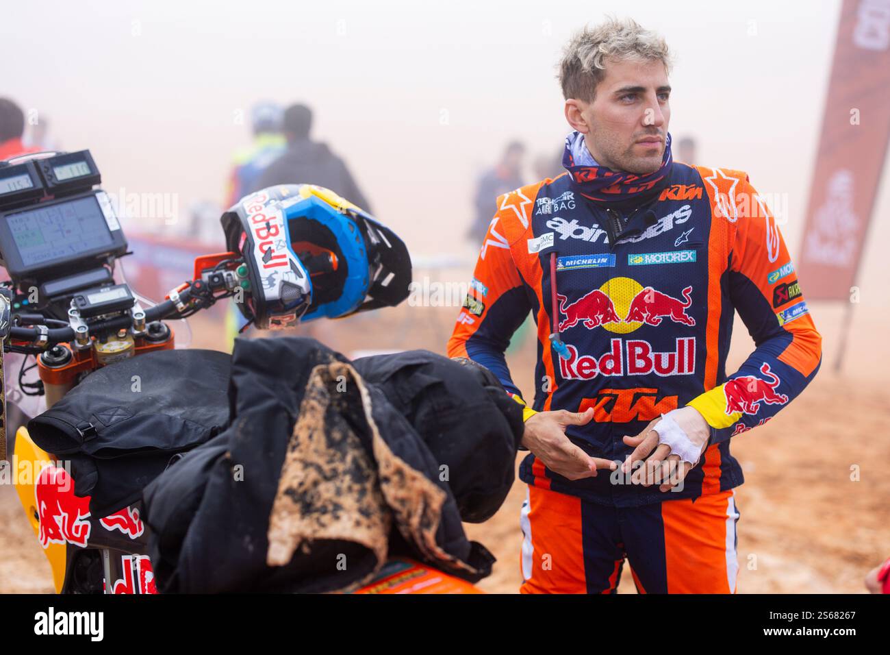 Subaytah, Arabie Saoudite. 16th Jan, 2025. BENAVIDES Luciano (arg), KTM, Red Bull KTM Factory ...