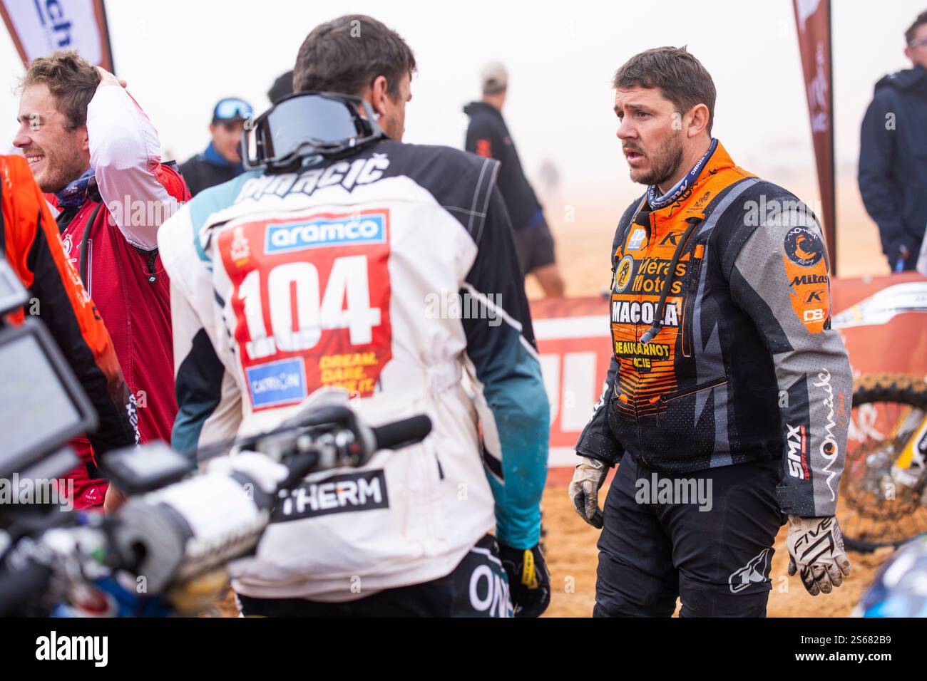 DALBEC Julien (fra), KTM, Nomade Racing, FIM W2RC, Rally2, portrait during the Stage 11 of the ...