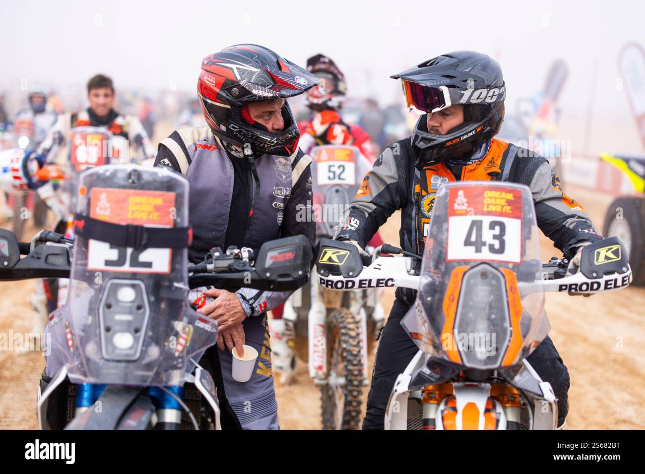 Subaytah, Arabie Saoudite. 16th Jan, 2025. CASTEU David (fra), Husqvarna, Team Casteu Trophy ...