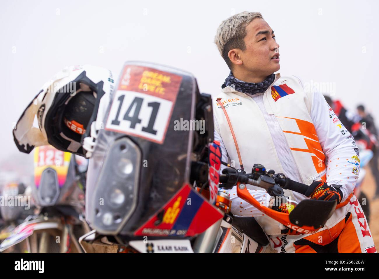 Subaytah, Arabie Saoudite. 16th Jan, 2025. PUREVDORJ Murun (mng), KTM, Nomadas Adventure, FIM ...