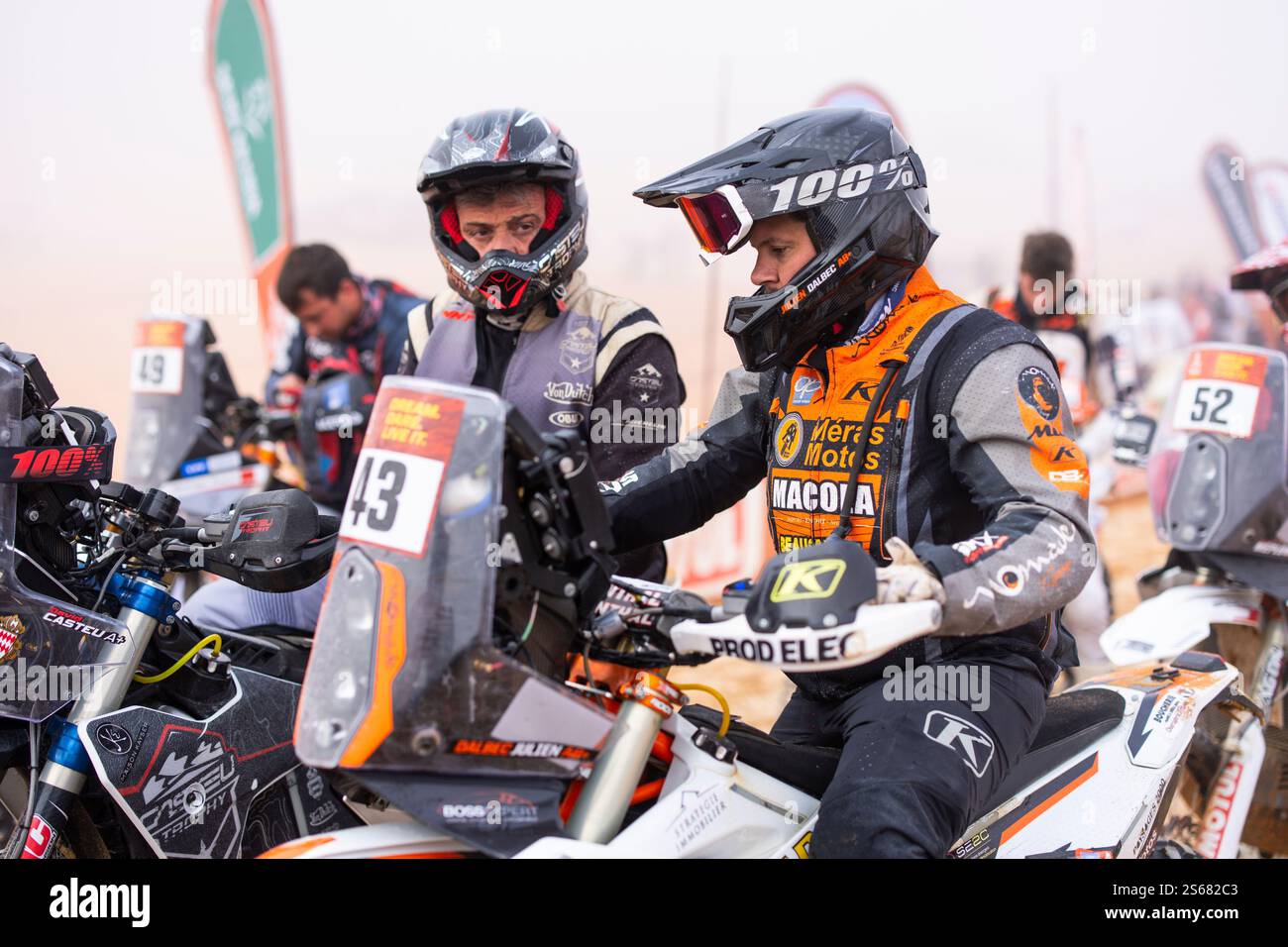 Subaytah, Arabie Saoudite. 16th Jan, 2025. DALBEC Julien (fra), KTM, Nomade Racing, FIM W2RC ...
