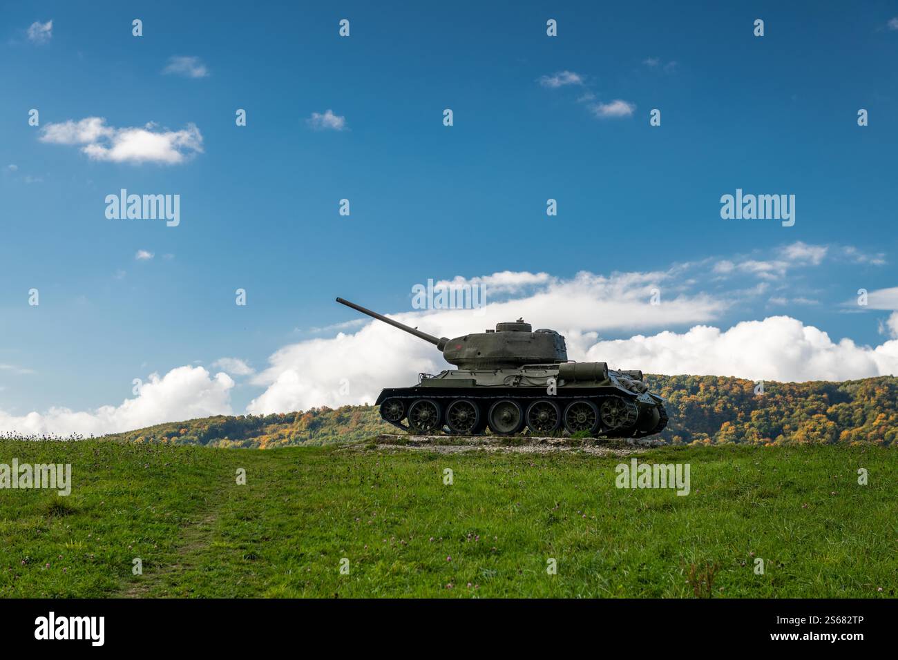History in the Valley of Death at Dukla Pass, Slovakia Stock Photo - Alamy