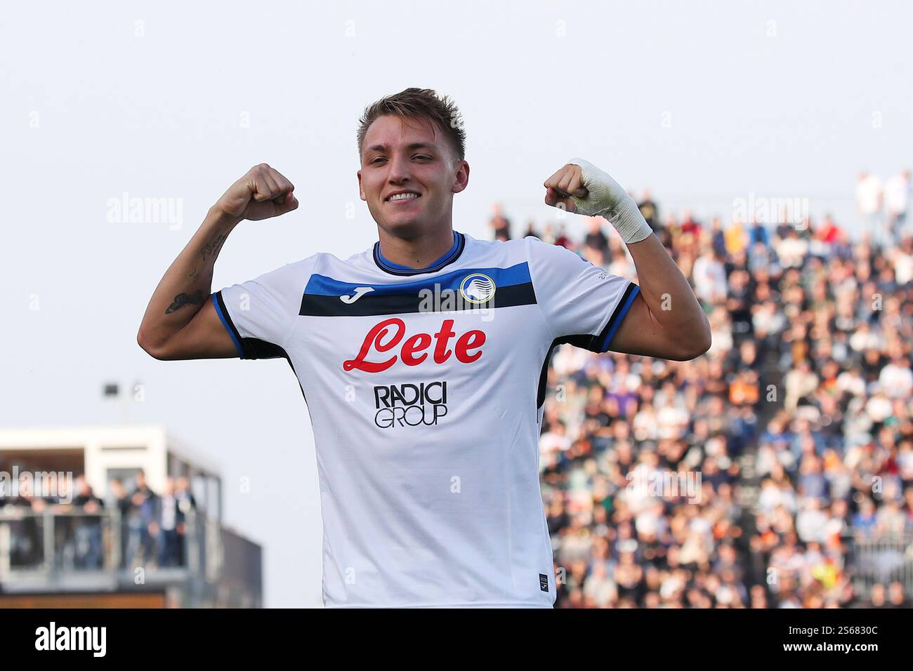 Venezia, Italia. 20th Oct, 2024. Atalanta's Mateo Retegui celebration ...