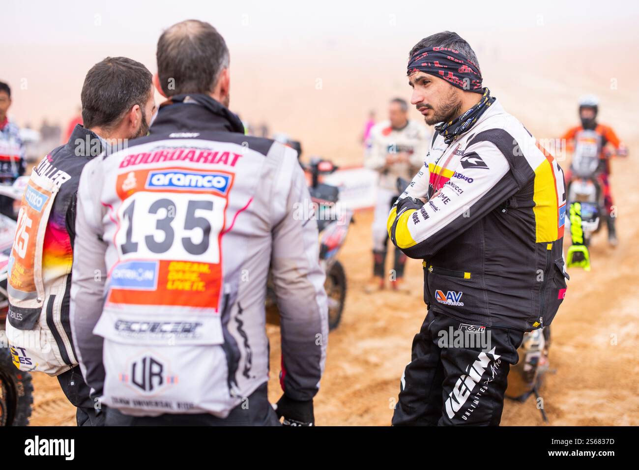 Subaytah, Arabie Saoudite. 16th Jan, 2025. BIANUCCI Max (fra), Husqvarna, Nomade Racing, FIM ...